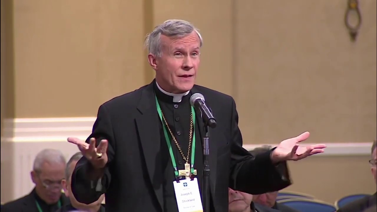 Bishop Strickland comments on Catholic politicians - YouTube