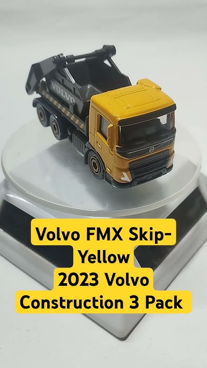 Volvo FMX Skip | Yellow | 2023 Volvo Construction 3 Pack | - YouTube