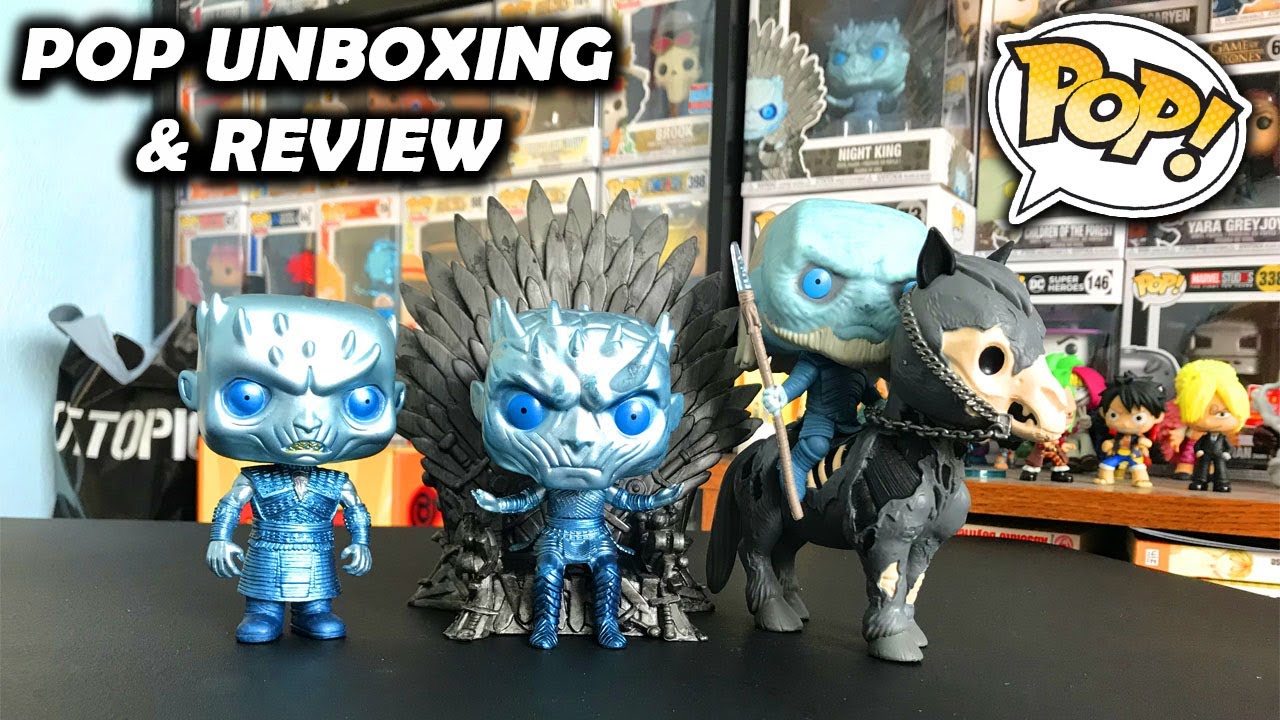 Metallic Night King Funko Pop Review! - YouTube