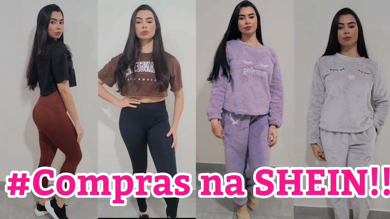 "OS MELHORES ACHADOS DE ROUPAS na SHEIN! COMPREI TUDO QUE EU PRECISAVA ...
