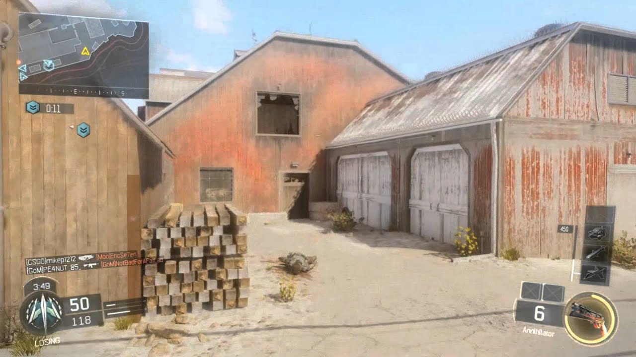 Call Of Duty - Black Ops 3 - 4 v 4 Practice - Fringe Hardpoint Game ...