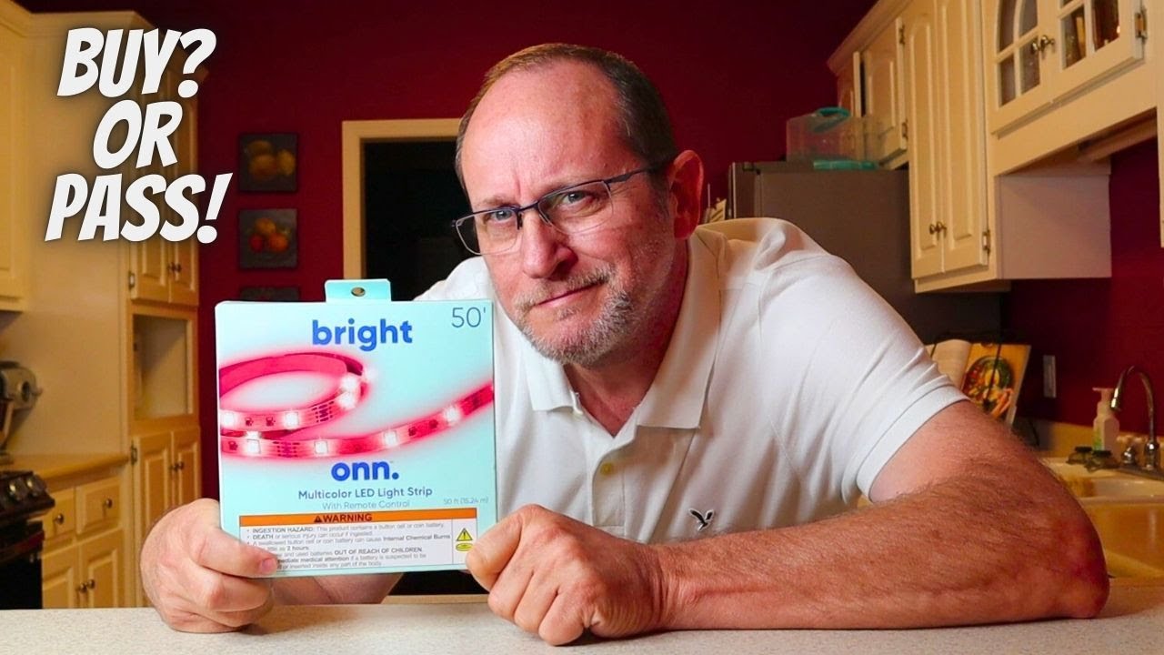 ONN Bright LED Lights Buy Or Pass - YouTube