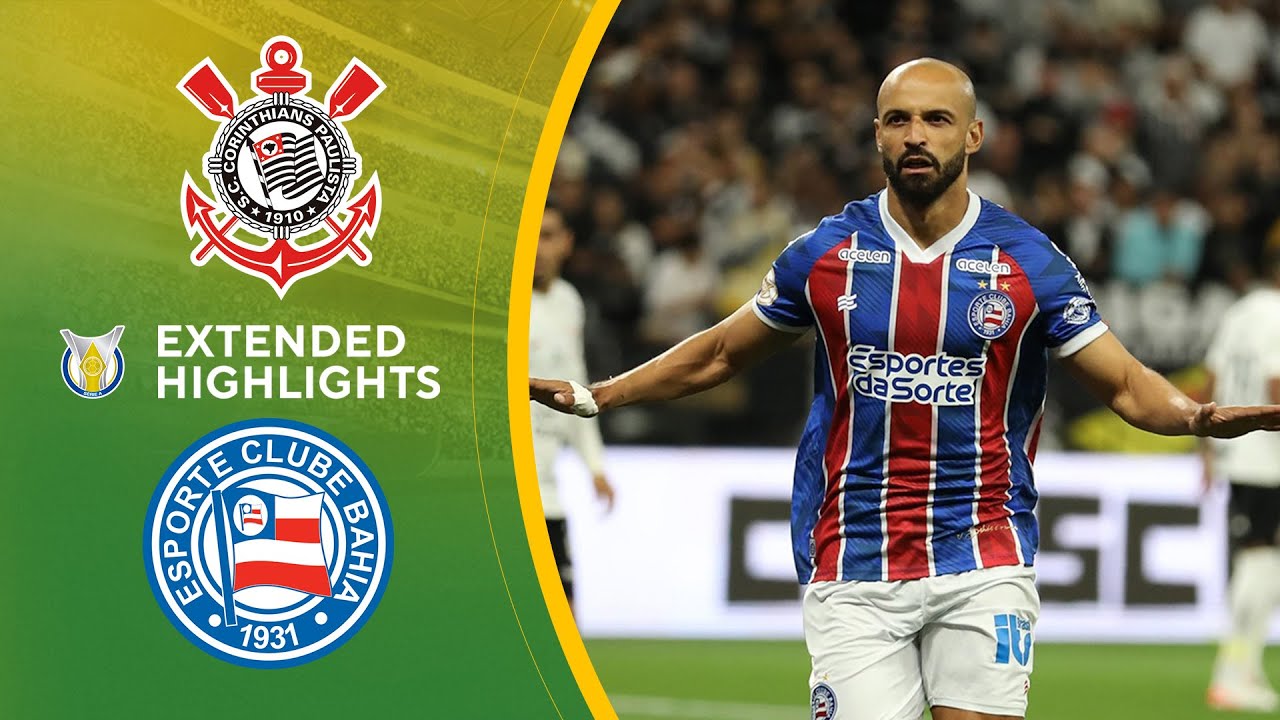 Corinthians vs. Bahia : Extended Highlights | Brasilerao Série A | CBS ...