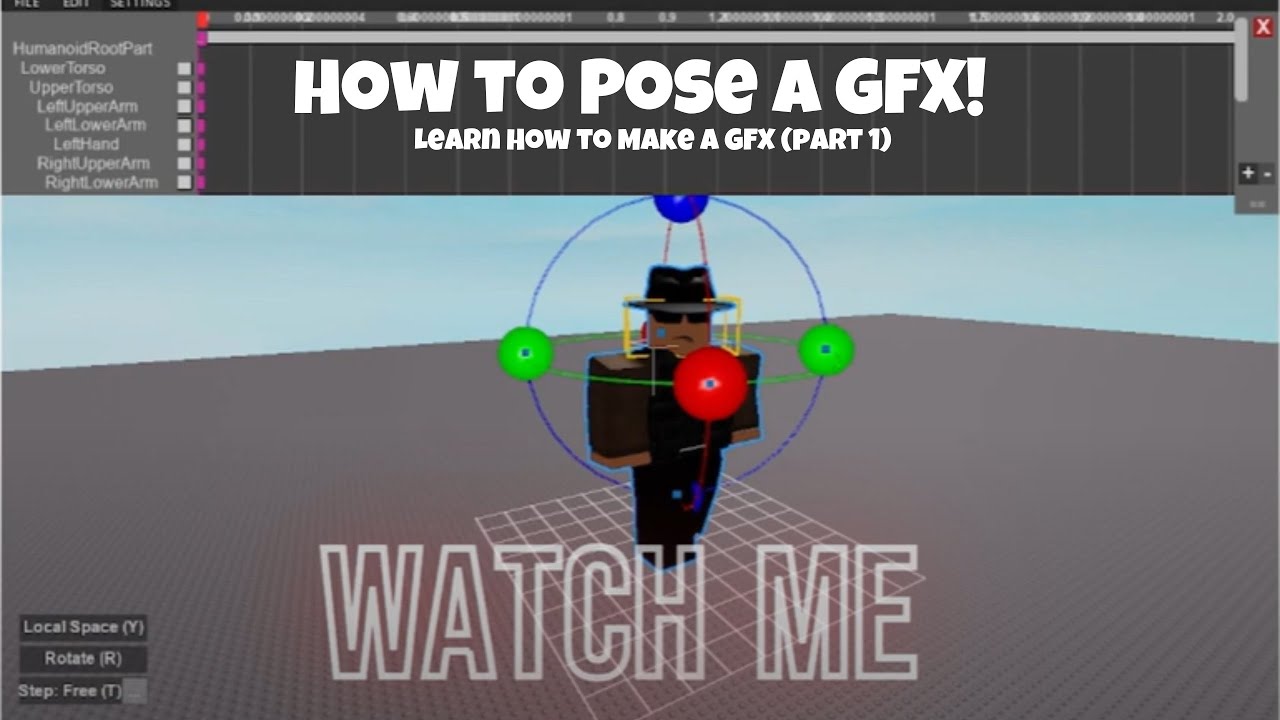 GFX Posing [Teaching GFX Part 1] - YouTube