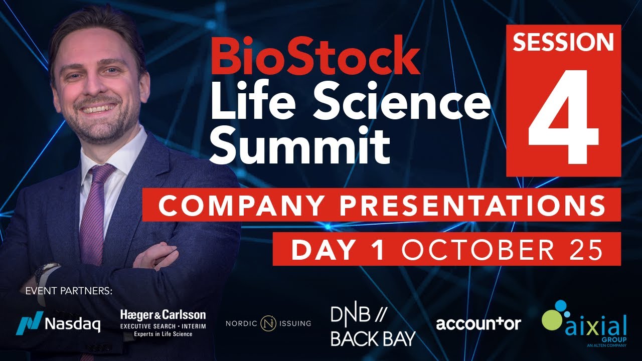 BioStock Life Science Fall Summit | Day 1 Session 4 | October 2023 ...