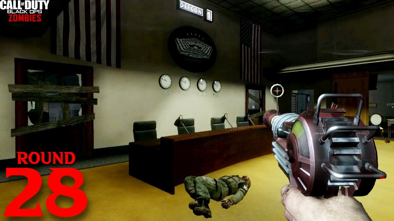 Call of Duty Black Ops "Five" Online Zombies - Round 28 - YouTube