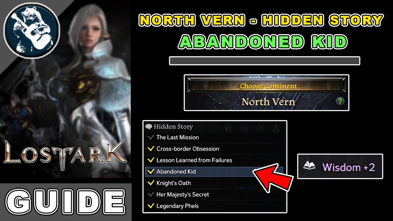 Abandoned Kid Location in Lost Ark | North Vern Hidden Story Locations ...