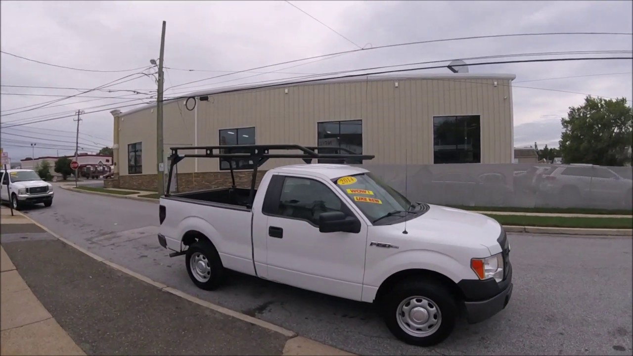 2014 Ford F-150 w/ Ladder Racks! - YouTube
