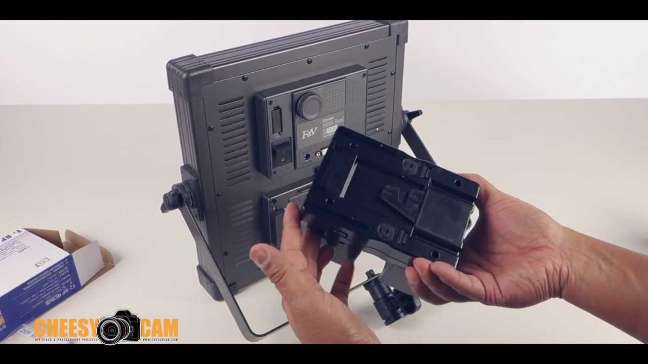 Overview V-Mount Battery Adapter for Sony L Series (NP-F Type ...