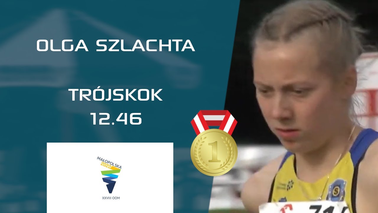 OLGA SZLACHTA | 𝙏𝙍𝙄𝙋𝙇𝙀 𝙅𝙐𝙈𝙋 ♀️ | U18 🇵🇱 ATHLETICS CHAMPIONSHIPS ...