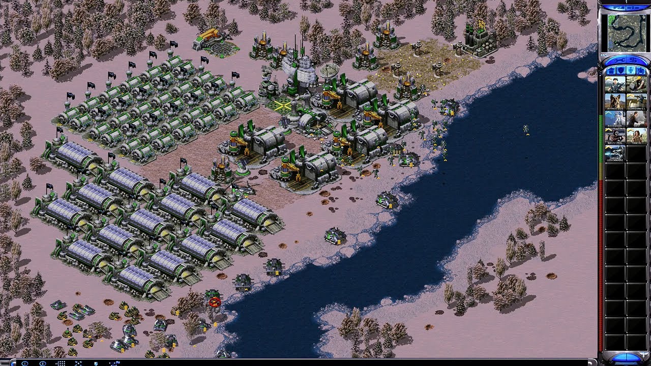 Red Alert 2 Frozen Magarita 1 vs 7 Hard AI - YouTube