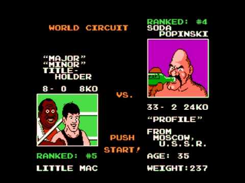 Punch Out! All Bosses! - YouTube