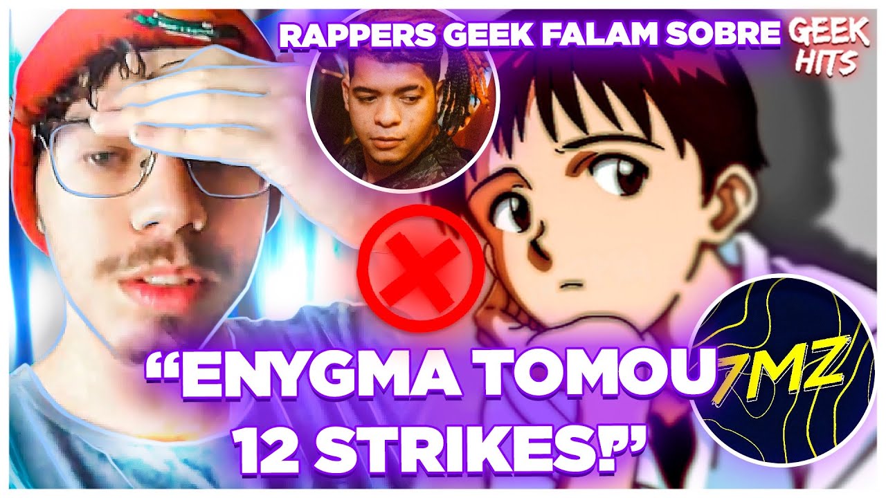 🚫 ENYGMA VAI PERDER O CANAL 12 STRIKES ! RAPPERS GEEK TOMANDO STRIKE DA ...