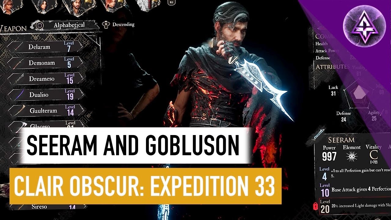Clair Obscur: Expedition 33 - Seeram And Gobluson - Special Weapons ...