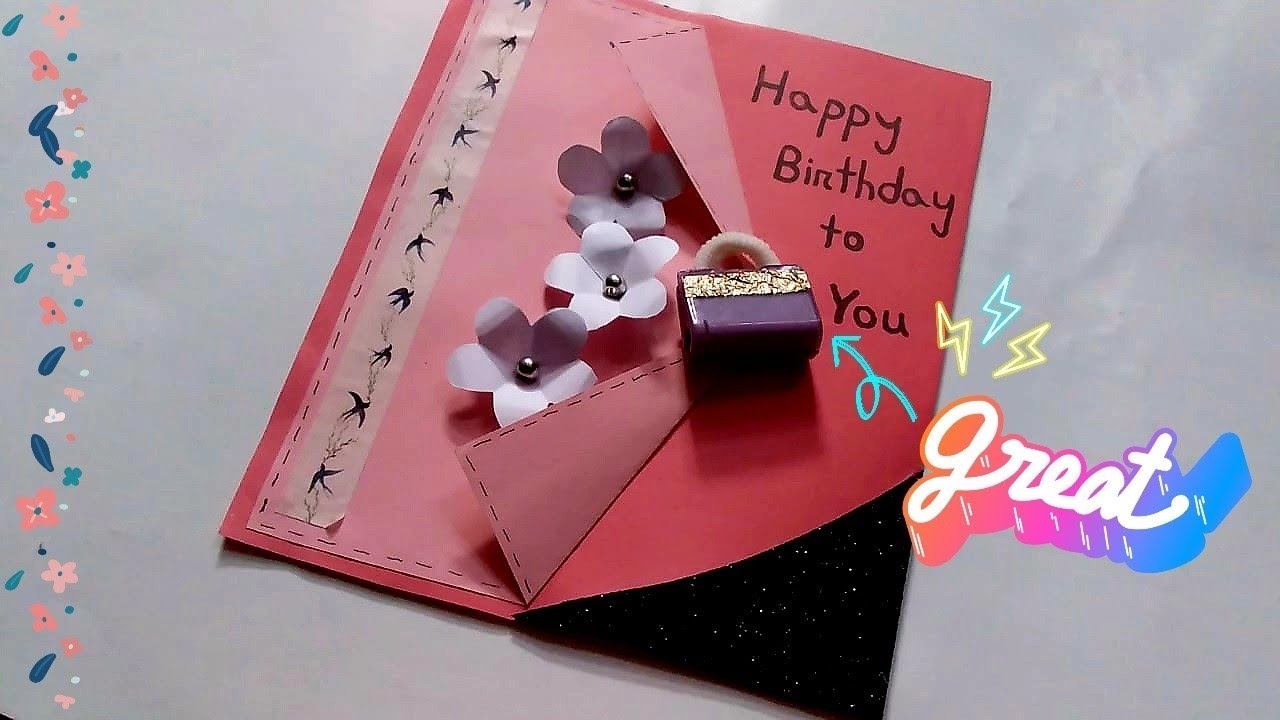 CREATE Your Own STUNNING Birthday Card with EASY DIY Steps - YouTube