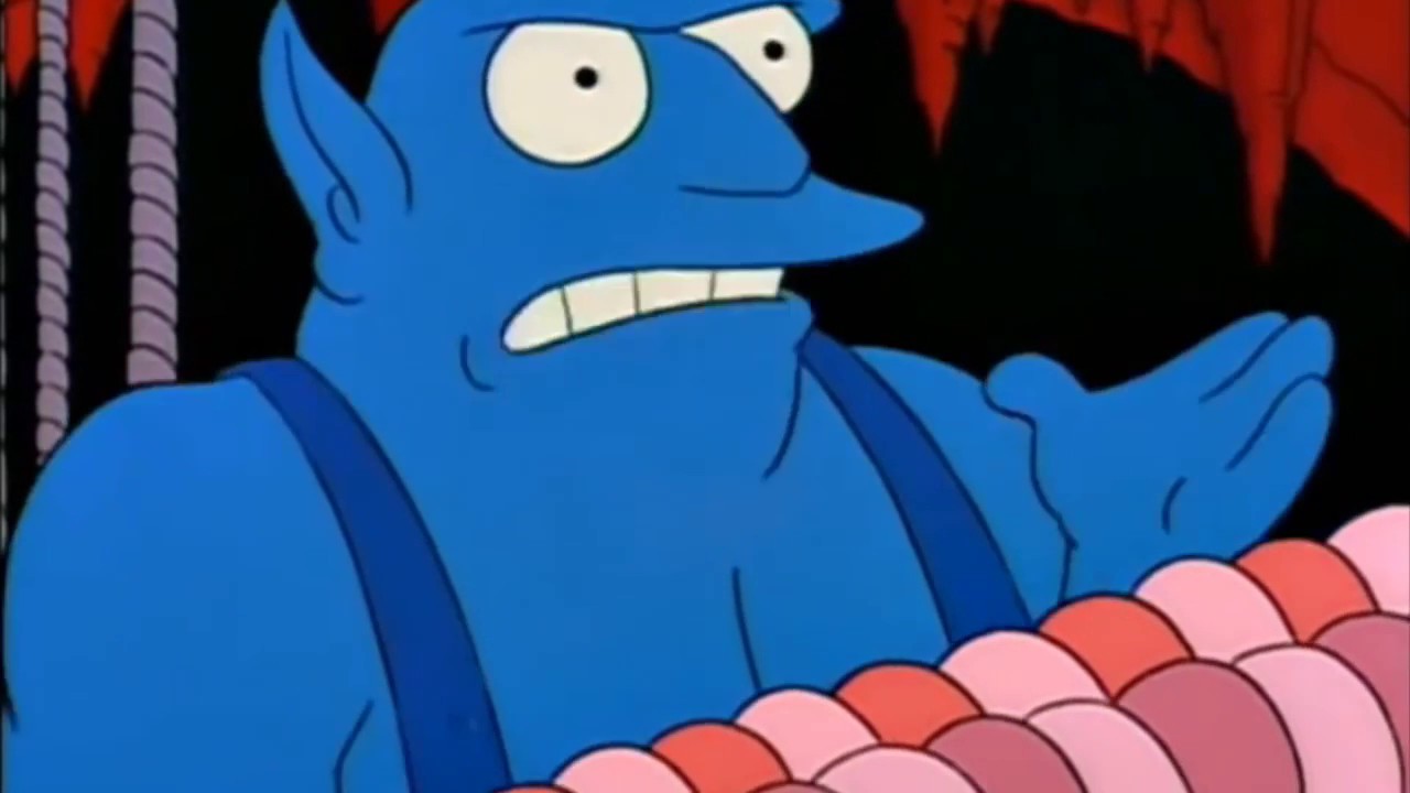 Homer Goes to HELL ! Try Not To Laugh Challenge! - YouTube