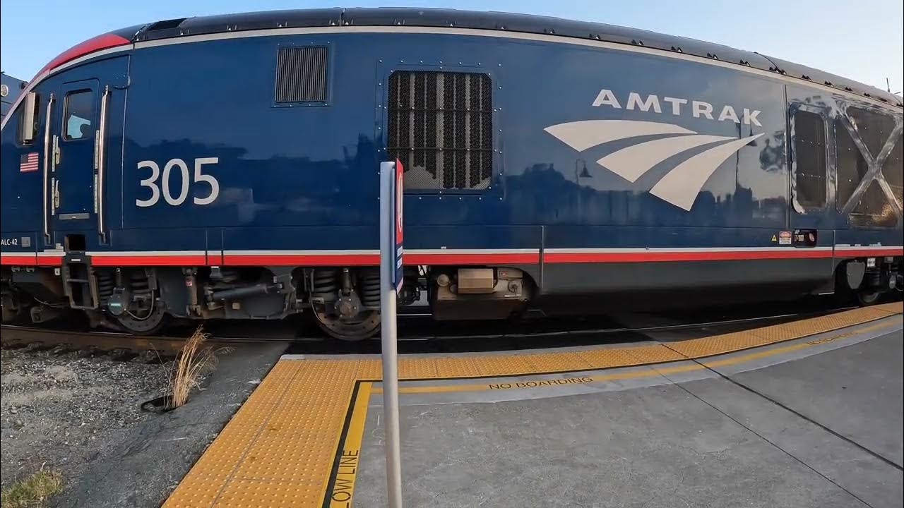 Amtrak Train #11 Coast Starlight in Martinez Ca 9/23/23 - YouTube