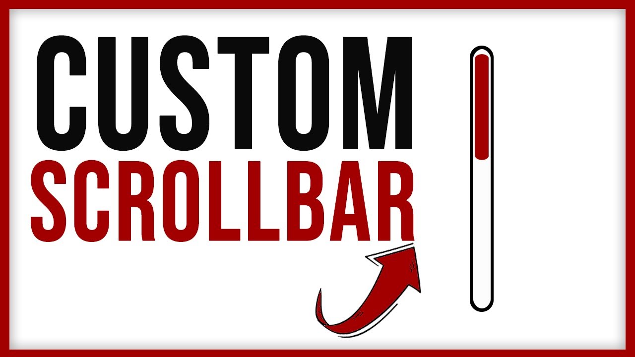 Cómo PERSONALIZAR SCROLLBAR con CSS🔥 - YouTube