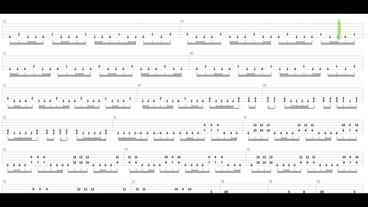 Chief Rebel Angel Tab by Entombed + Guitar only + Guitar tab - YouTube