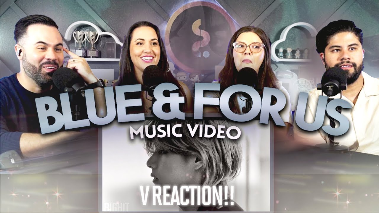 V of BTS "Blue MV & For Us MV" Reaction - Tae has been busy! These ...