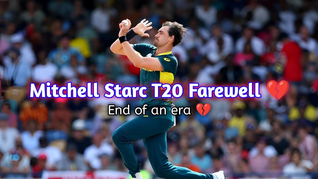 Mitchell Starc T20 Retirement | Yorker King’s Last Storm 🔥🎯 - YouTube