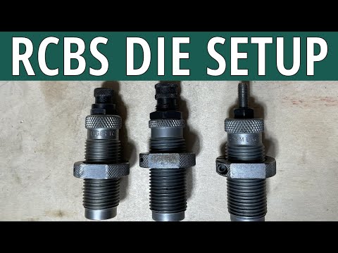 9mm Reloading Die Set Up RCBS For Beginners