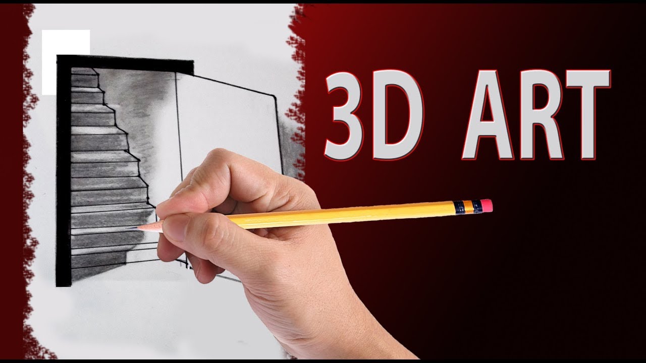 The Door Illusion - Trick Art Drawing - Magic Perspective with Pencil ...