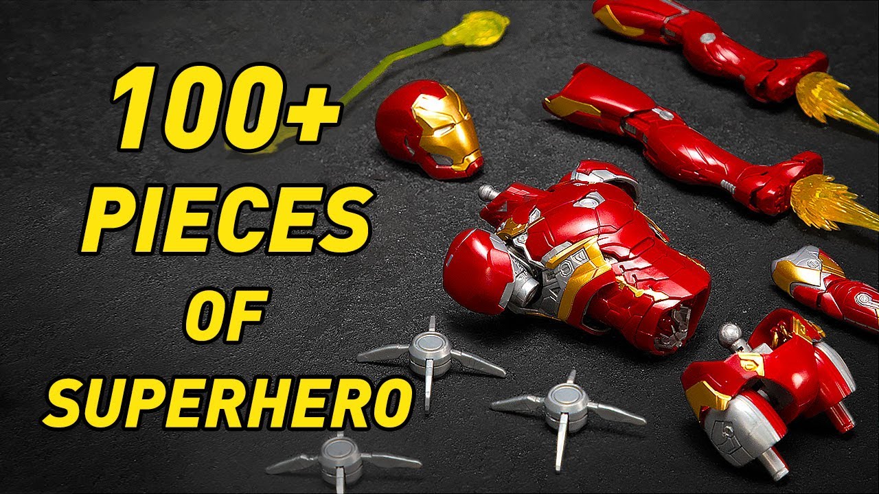 Speed Build Of Iron Man Model Kit || ASMR - YouTube