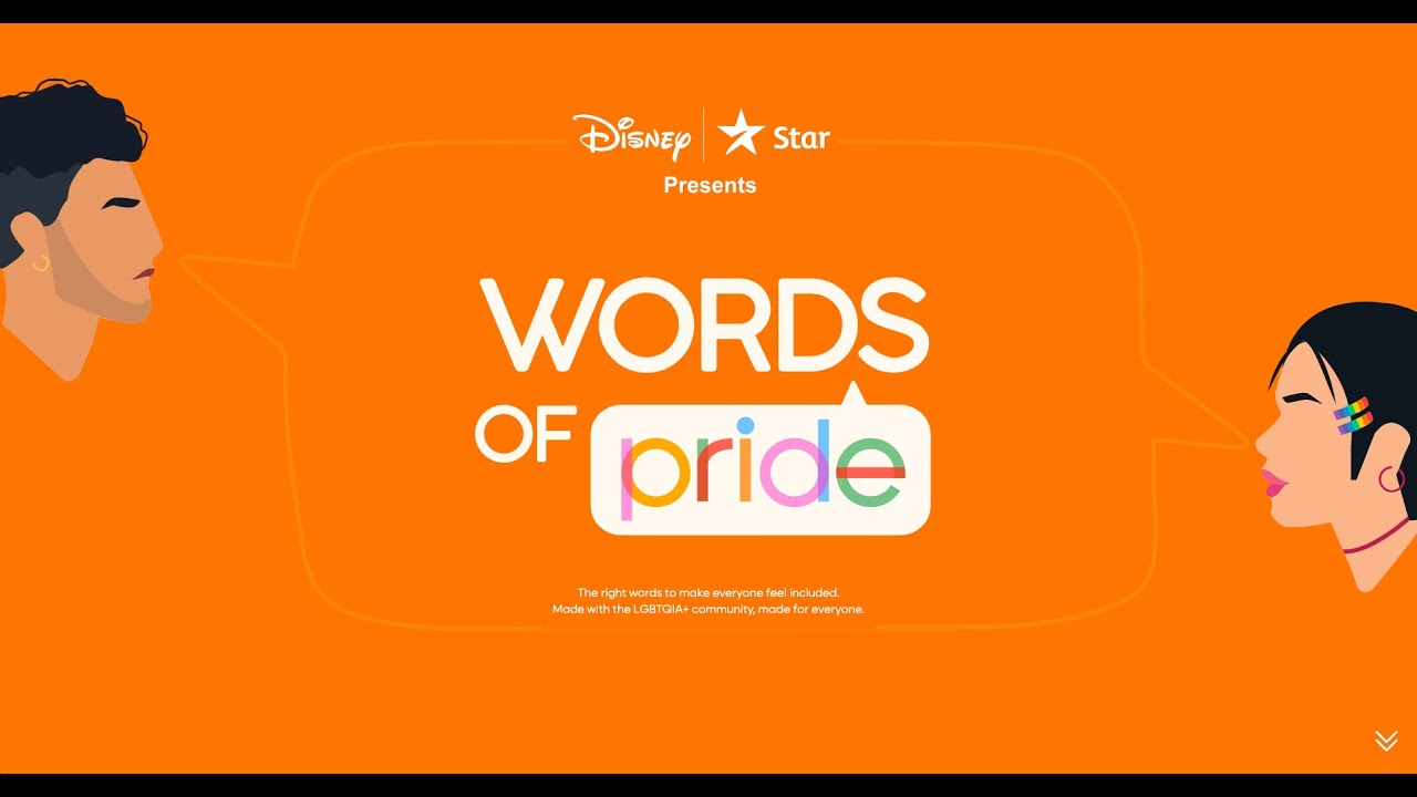 Disney Star Presents: Words of Pride | Reclaiming Respect Through ...