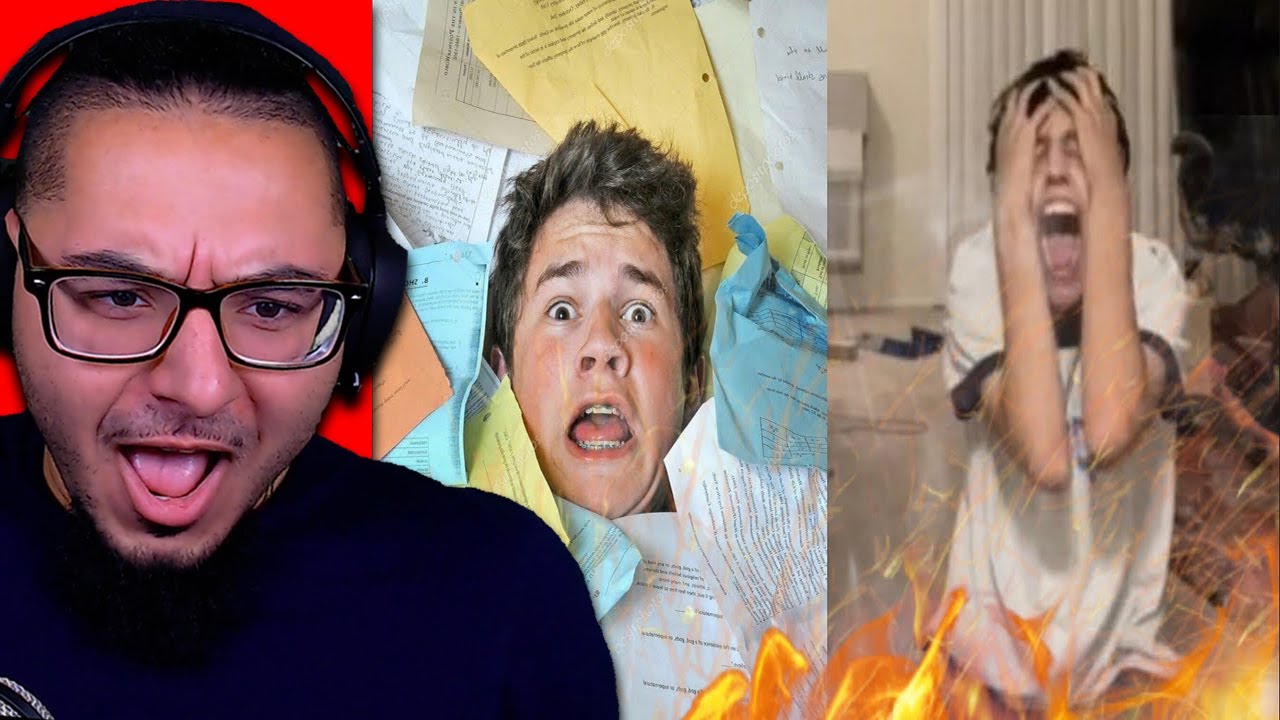 Degenerocity - The Hell of Homework | REACTION - YouTube