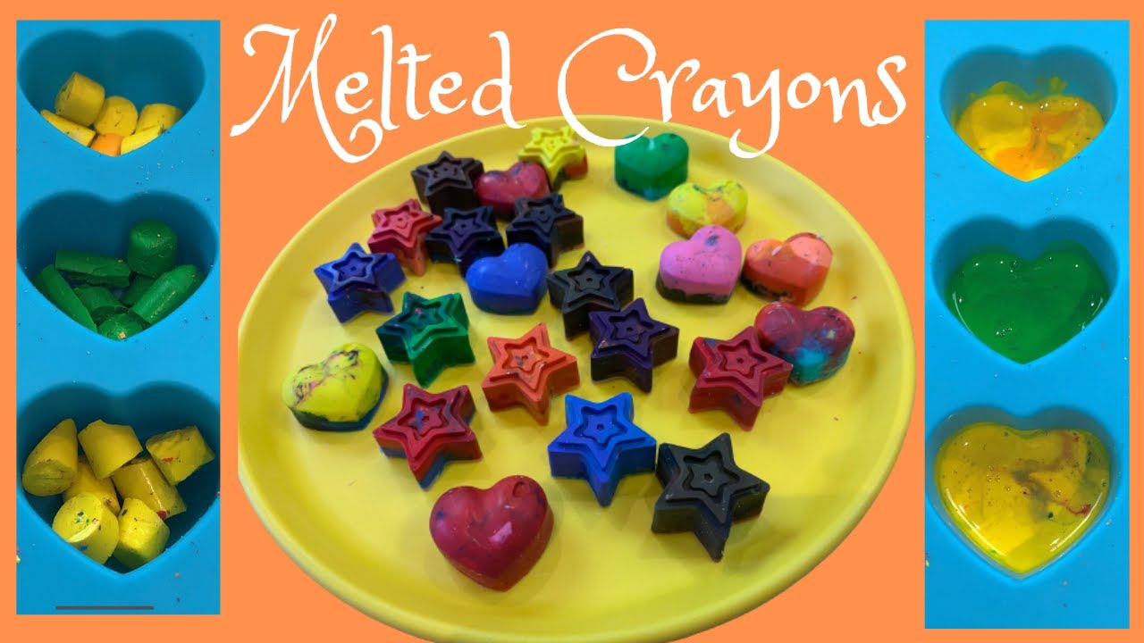 How to Melt Crayons in Mold - YouTube