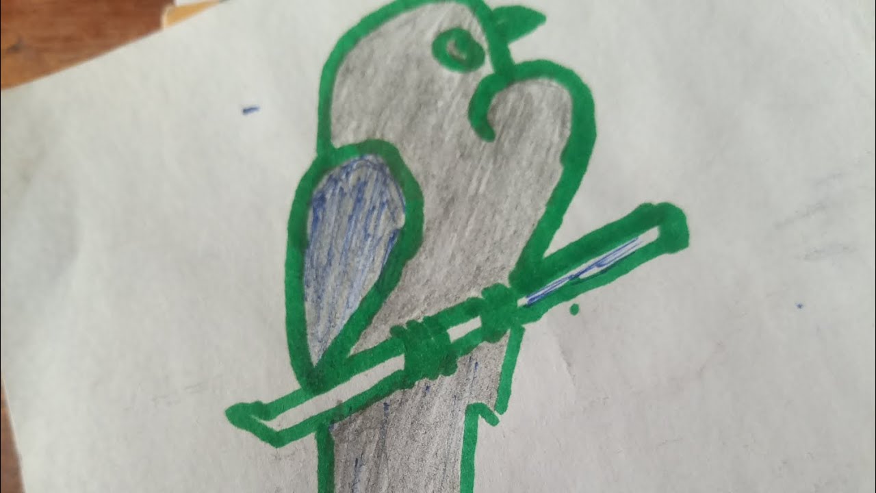 Gushushanya inyoni mu mubare 22. How to draw bird easy from number ...