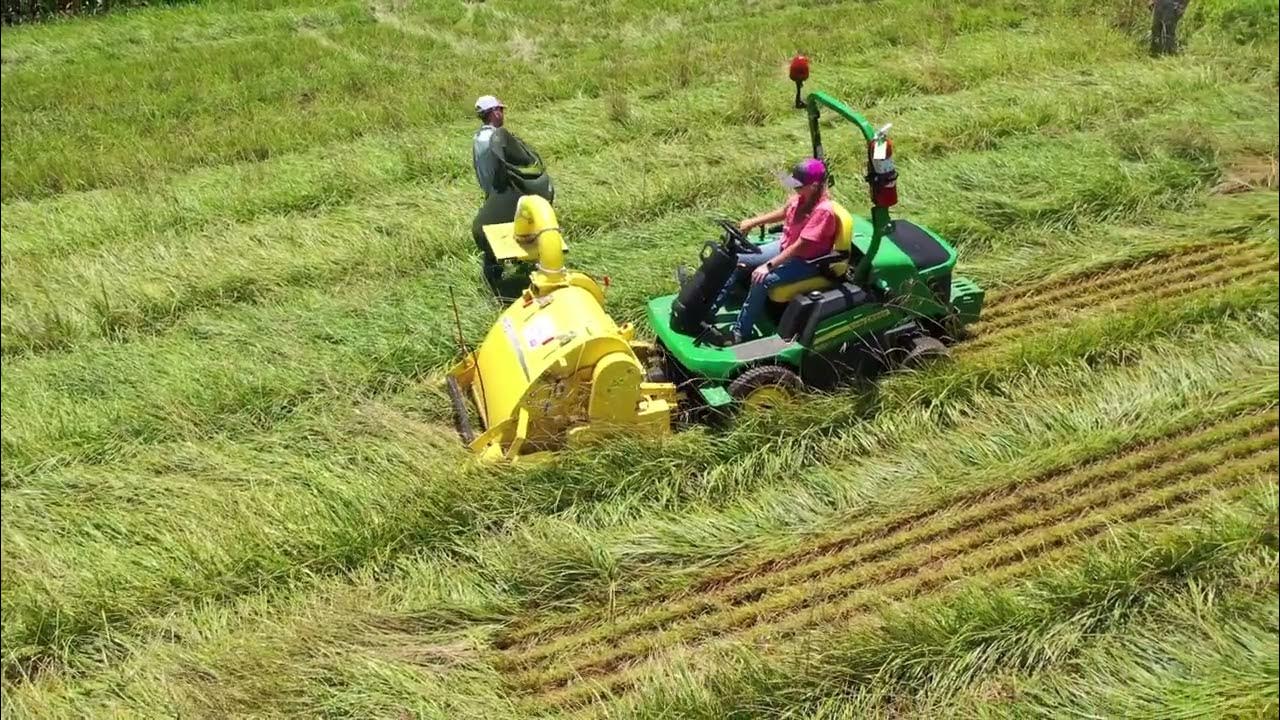 Research Plot Harvester - YouTube