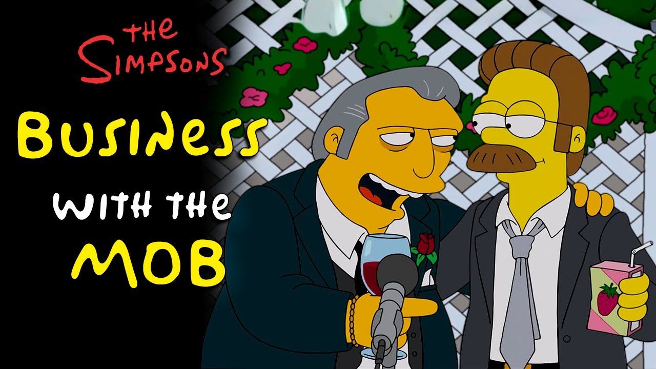 Ned Flanders Joins The Mafia | The Simpsons Recap - YouTube
