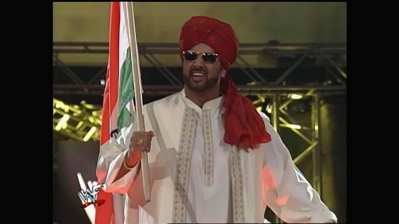 Tiger Ali Singh Challenges Kurt Angle To Insult The American Flag ...