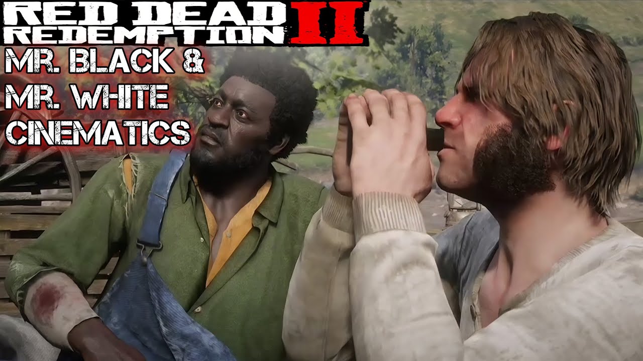 All Mr. Black & Mr. White Cinematics - Red Dead Redemption 2 - YouTube