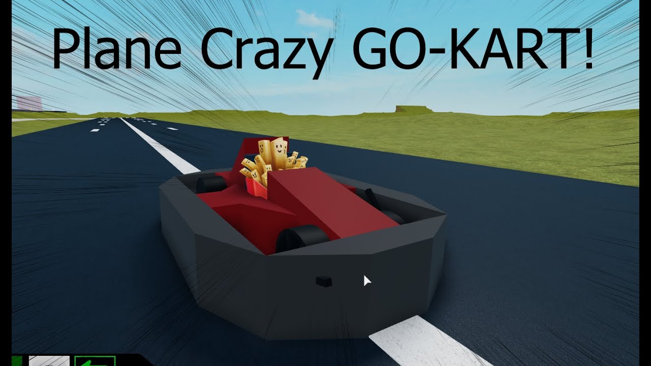PLANE CRAZY GO-KART TUTORIAL | ROBLOX - YouTube