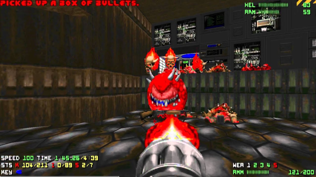 Ultimate Doom: Double Impact - E1M4 - UV Max in 4:30 by dew - YouTube