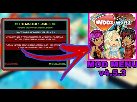 HACK WOOZWORLD MOD MENU v4.5.3 !!! - YouTube