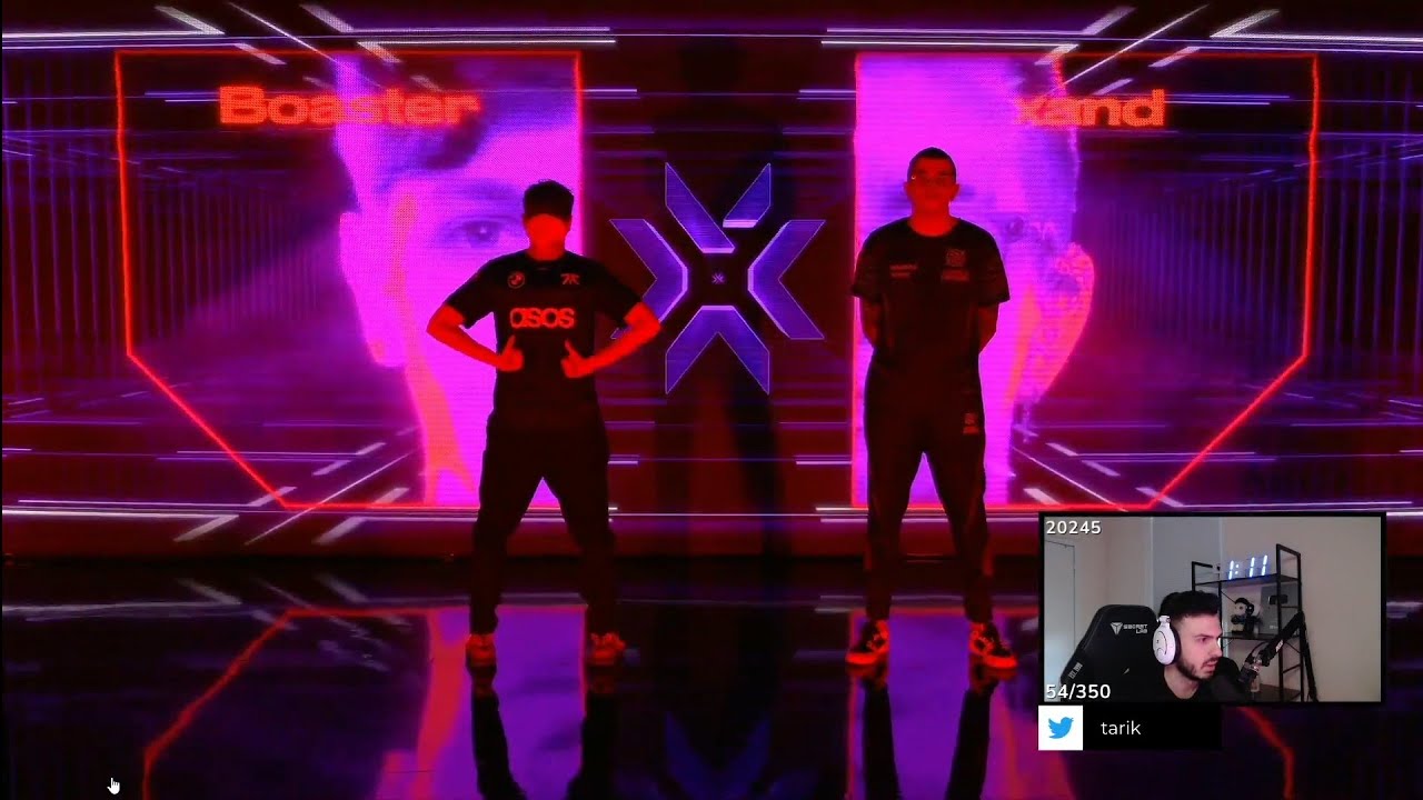 Boaster being boaster!funniest stage entrance in VCT Masters - YouTube