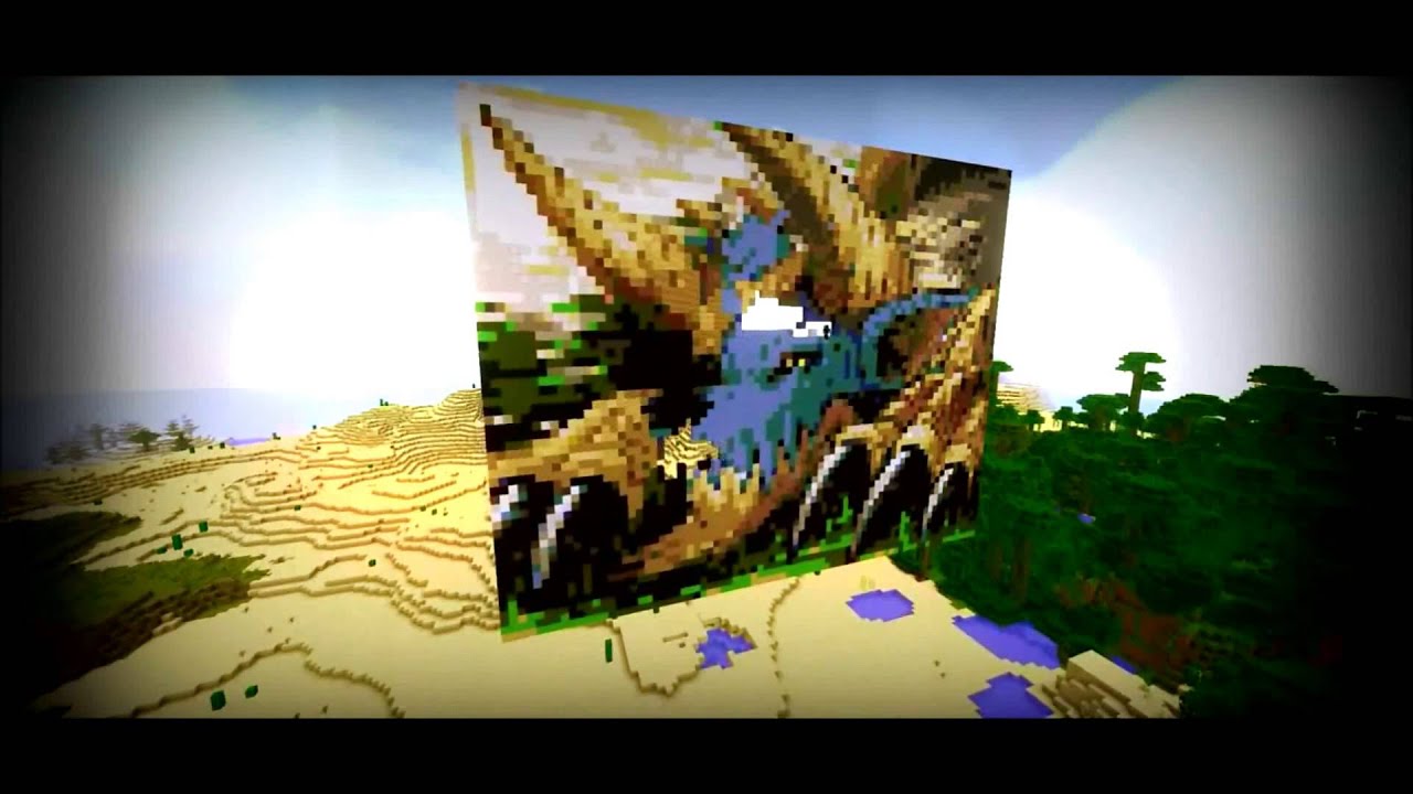 [Time Lapse] Pixel Art-Zinogre (Monster Hunter) - YouTube