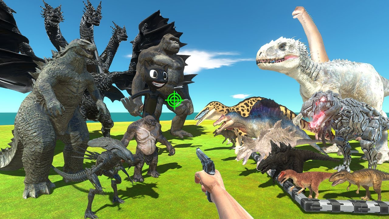 FPS Avatar Rescue Team Indominus rex and Fight Monster Kaiju - Animal ...
