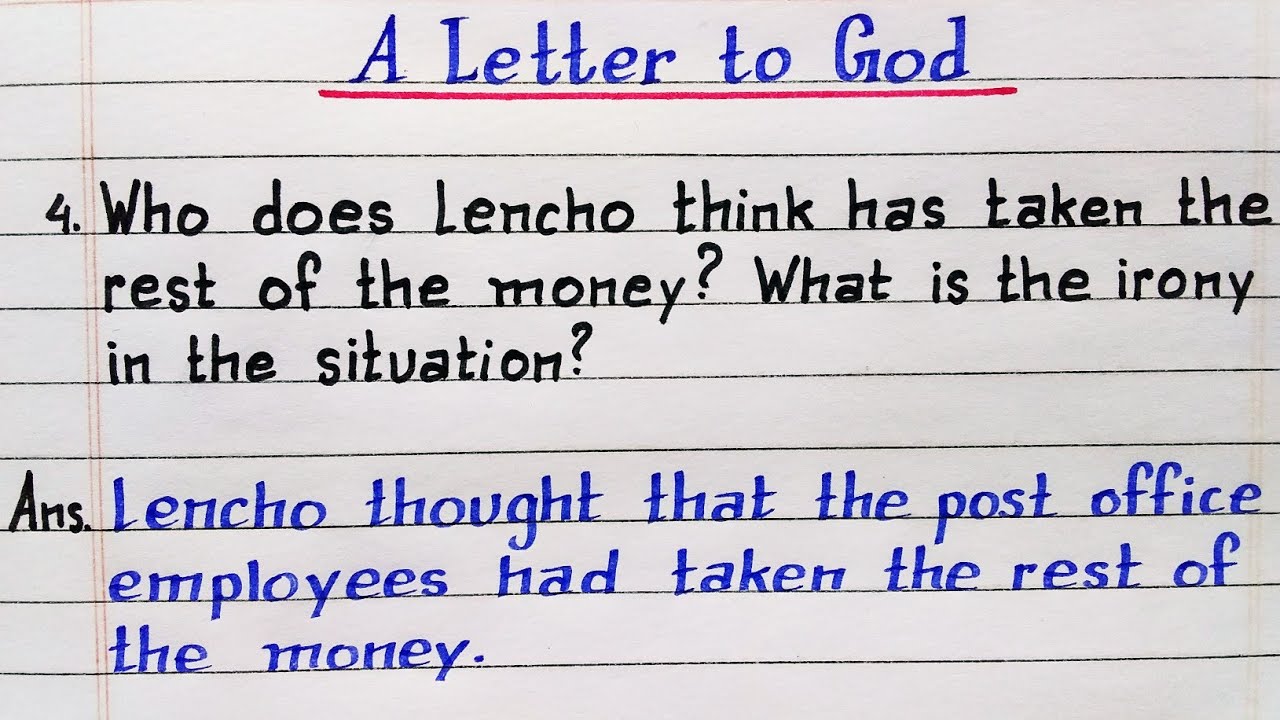 Who Does Lencho Think Has Taken The Rest Of The Money What Is The who-does-lencho-think-has-taken-the-rest-of-the-money-what-is-the