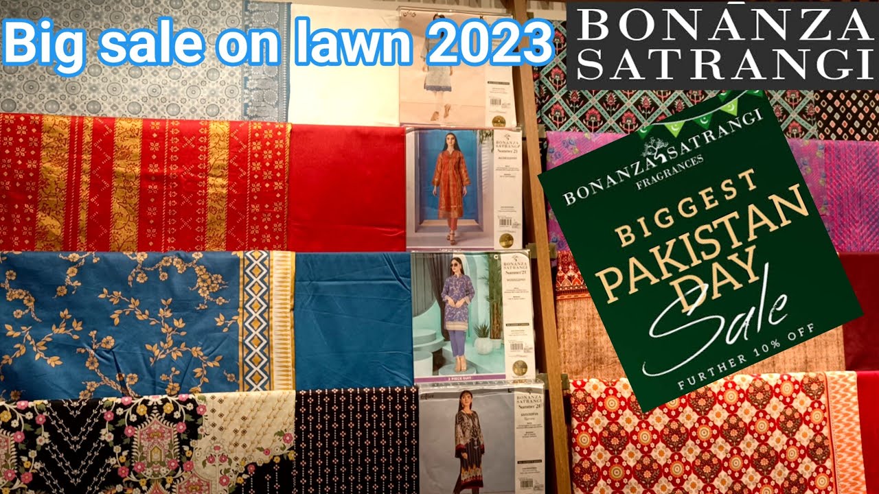 bonanza lawn 2023 || & sale alert bonanza new summer collection - YouTube