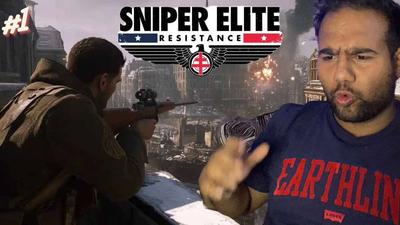 Starting the BEST SNIPING GAME! || Sniper Elite Resistance Gameplay 1 ...