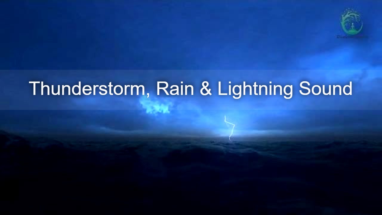 30 Minutes Heavy Thunderstorm, Rain, Lightning Sounds | Rain, Thunder ...