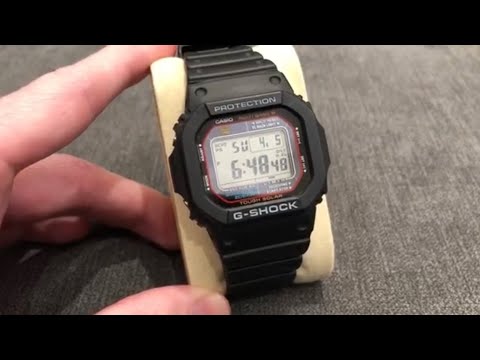 Casio G-Shock GW-M5610-1ER Watch Showcase by Casio Watchers - YouTube