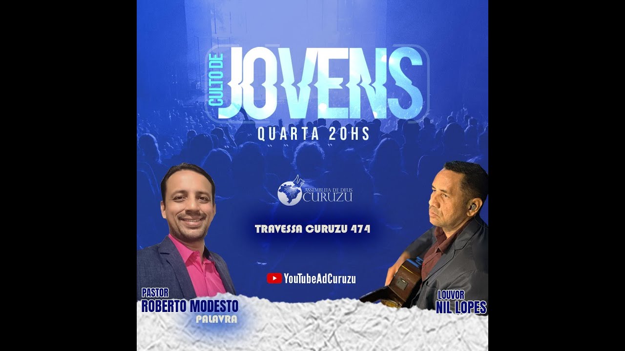 CULTO DA MISSÃO JOVEM. 26/02/2025 PRELETOR Pr ROBERTO MODESTO - YouTube