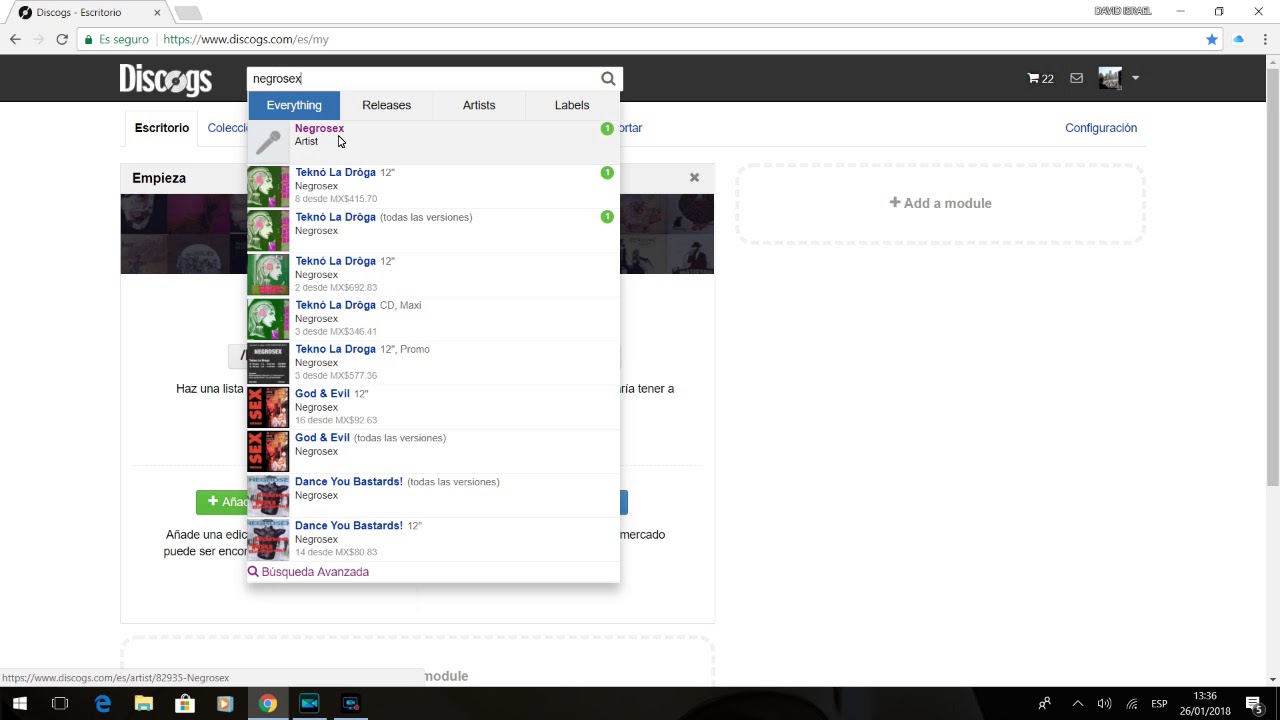 como comprar en discogs desde mexico bien explicado - YouTube