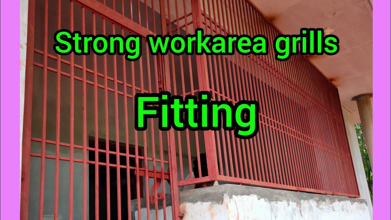 strong workarea grills fitting - YouTube